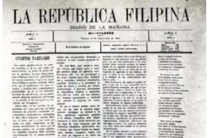 September 15, 1898: La Republica Filipina was Published