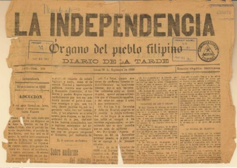 La Independencia Came Out Its First Issue On September 3 1898 la-independencia-came-out-its-first-issue-on-september-3-1898