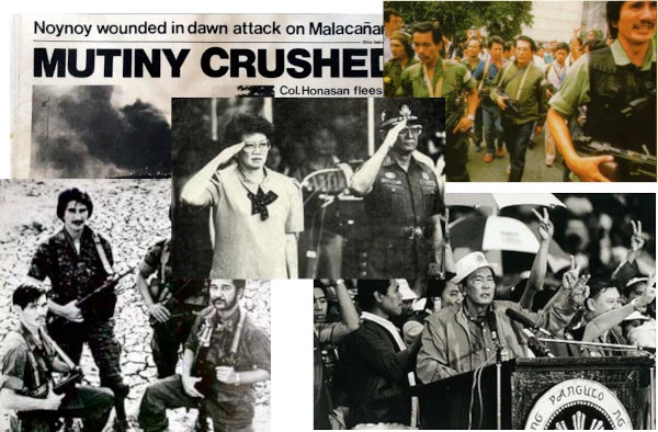 Timeline of Coup D'état Since President Marcos