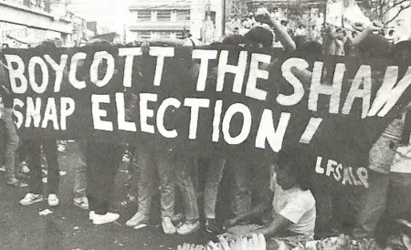 1986 Snap election: Marcos Run Against US State Department
