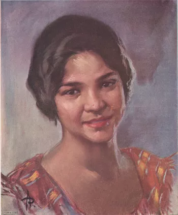 12 Paintings and Pastel Drawings of Philippine Women