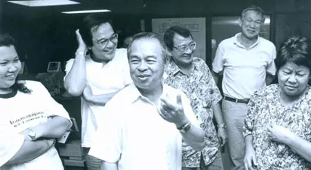 June 23, 1935, Juan Flavier was born in the slums of Manila