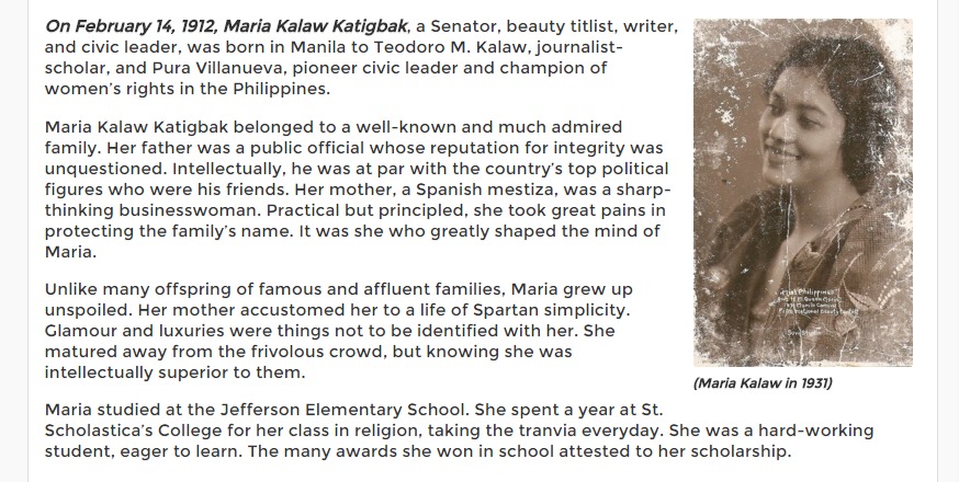 Maria Kalaw Katigbak - Alchetron, The Free Social Encyclopedia