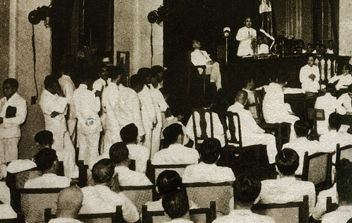 Filipinos on July 10, 1934 elected delegates to constitutional convention