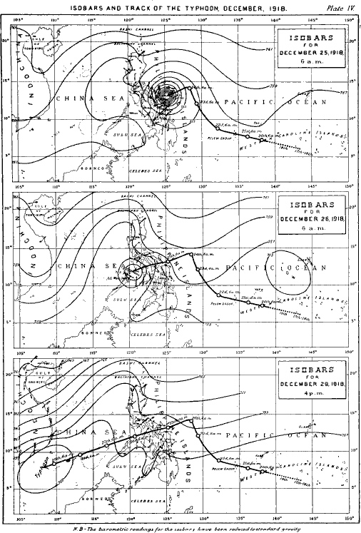 Typhoon Quantico hit central Philippines December 25, 1918
