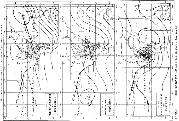 Typhoon Quantico hit central Philippines December 25, 1918