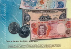 7 banknotes of the Philippines - paper money then and now