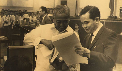 June 22, 1920, Jovito Salonga was born in Pasig